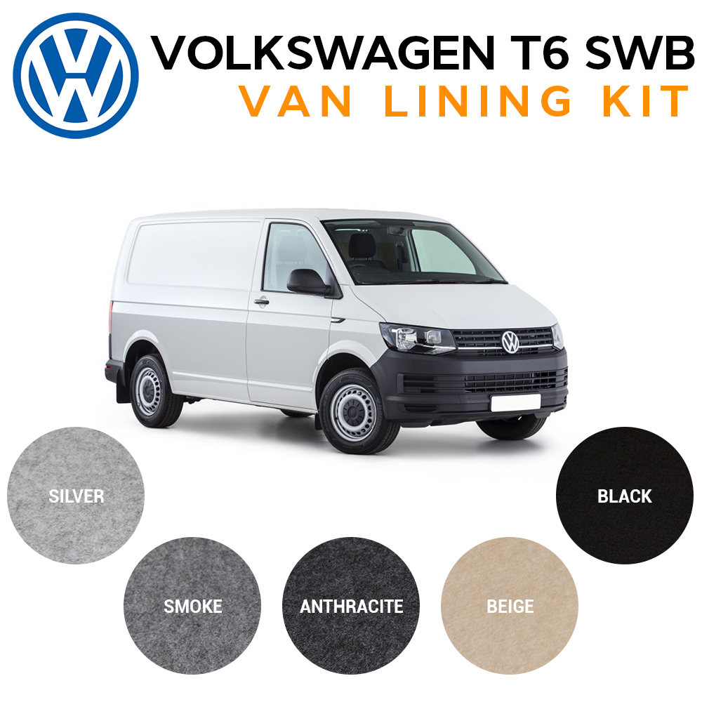 VW T6 SWB Van Carpet Lining Bundle Kit - CoverAnySurface.com ...